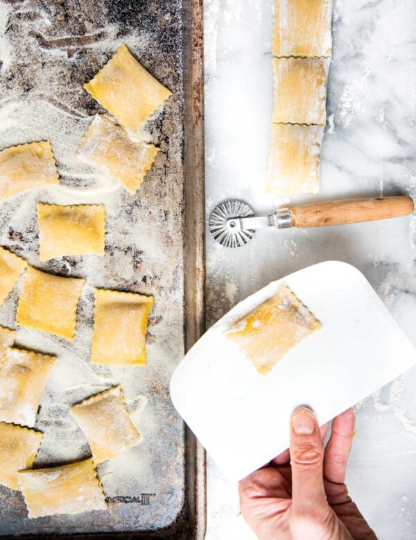 Butternut Squash Stuffed Pasta - WILD GREENS & SARDINES