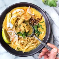 Thai Coconut Seafood Curry - WILD GREENS & SARDINES